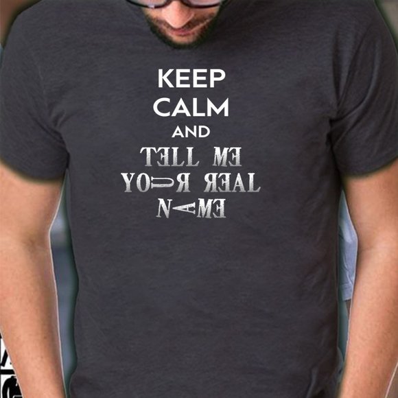 Shirts | Keep Calm And Tell Me Your Real Name Anime Quotes28 Death Note ...